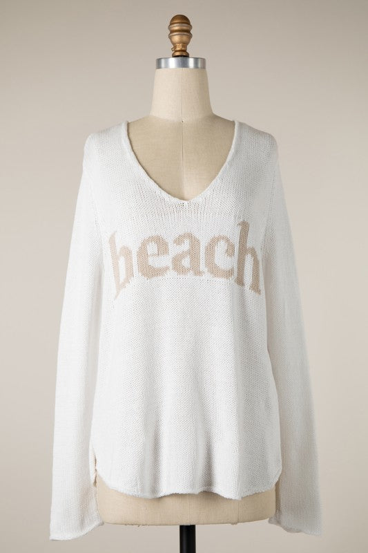 Lightweight Beach Sweater - SNAP-Something New And Pretty