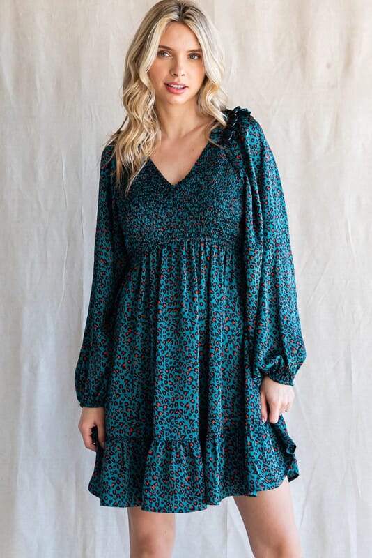 Frilled Cap Shoulder Dress - SNAP-Something New And Pretty