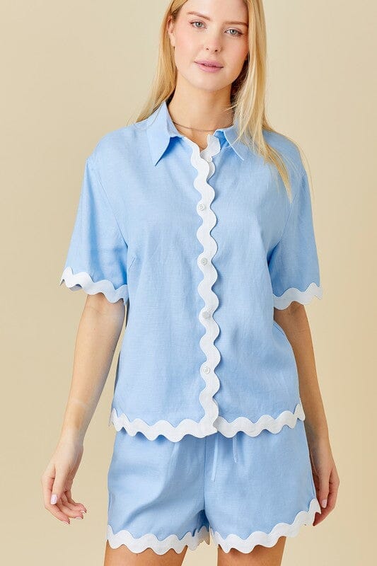 Ric Rac Short Set - SNAP-Something New And Pretty