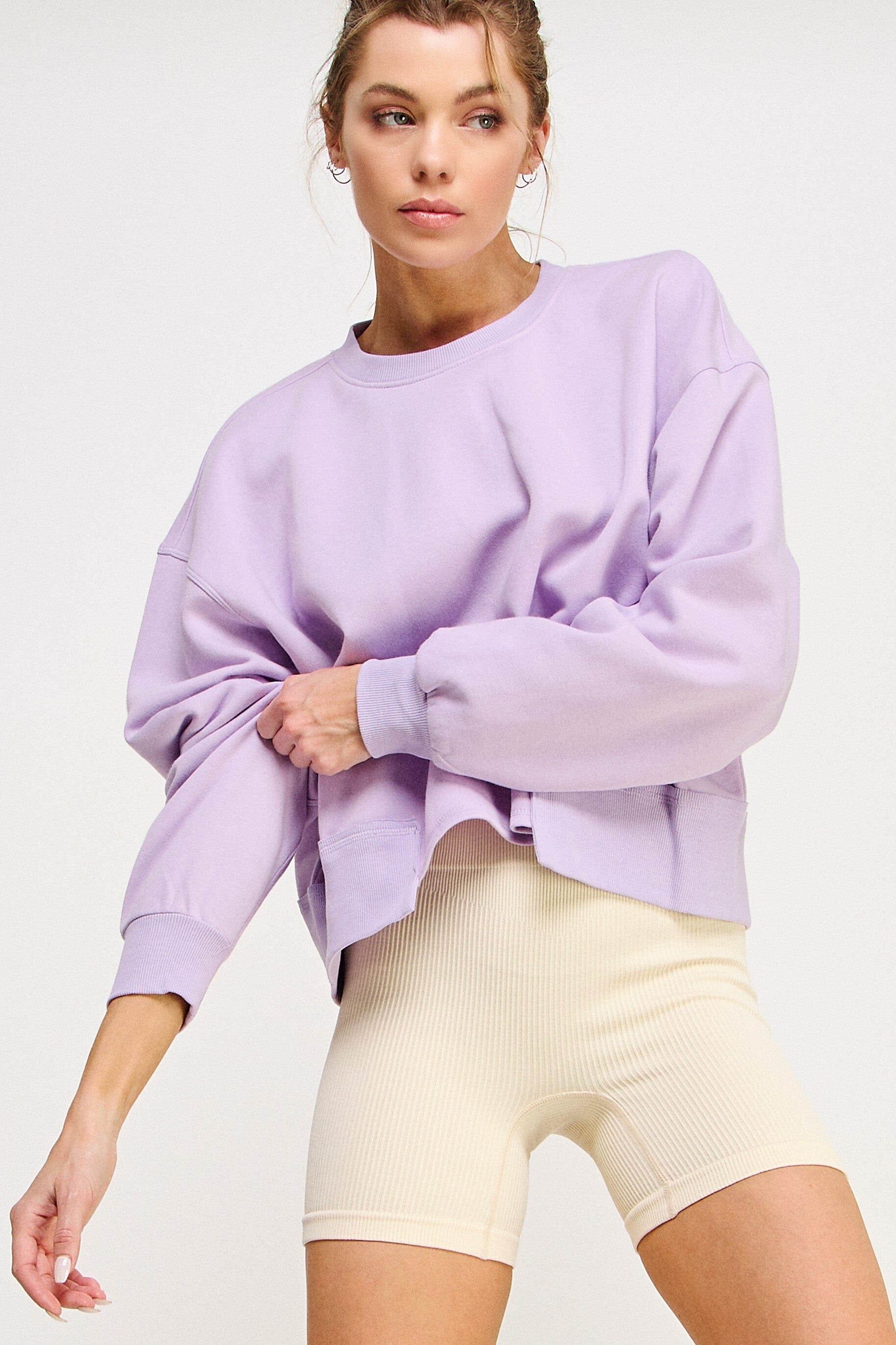Camden Uneven Sweatshirt – SNAP-Something New And Pretty