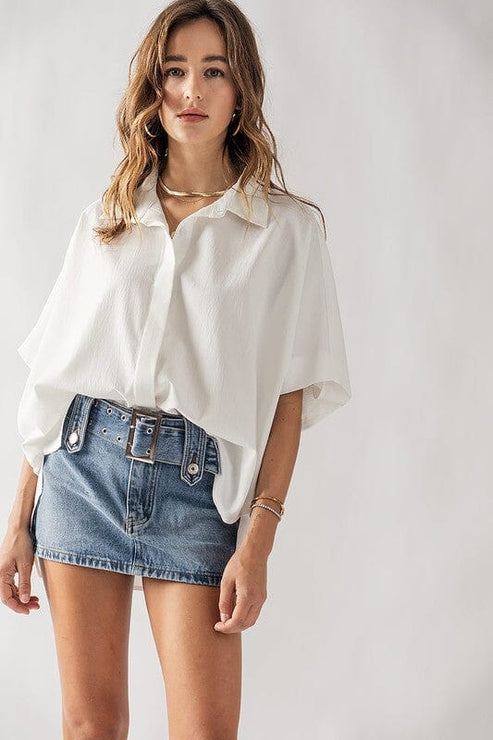 Hidden Placket Shirt – SNAP-Something New And Pretty