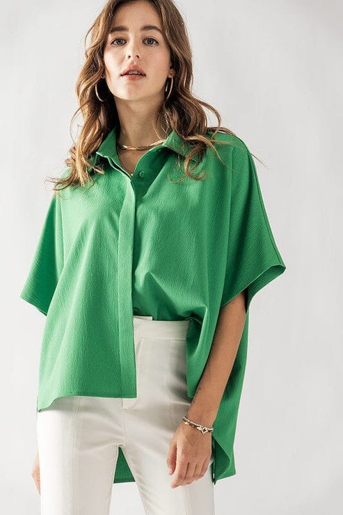 Hidden Placket Shirt – SNAP-Something New And Pretty