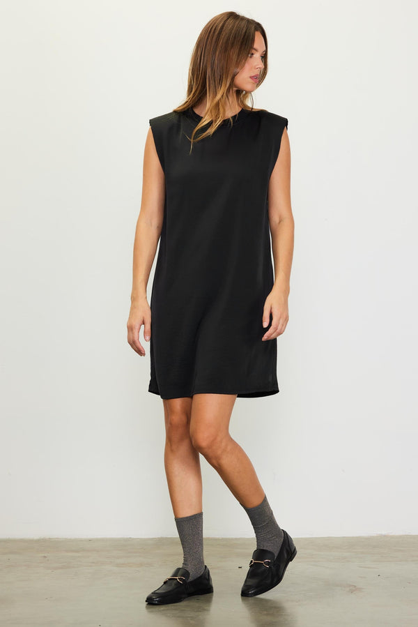 Sleeveless Muscle Tank Dress - SNAP-Something New And Pretty